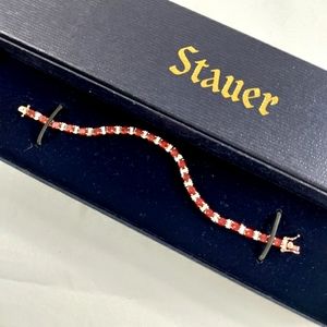 Stauer | Jewelry | Nib Stauer Diamondarua Stress Free Ruby Tennis ...